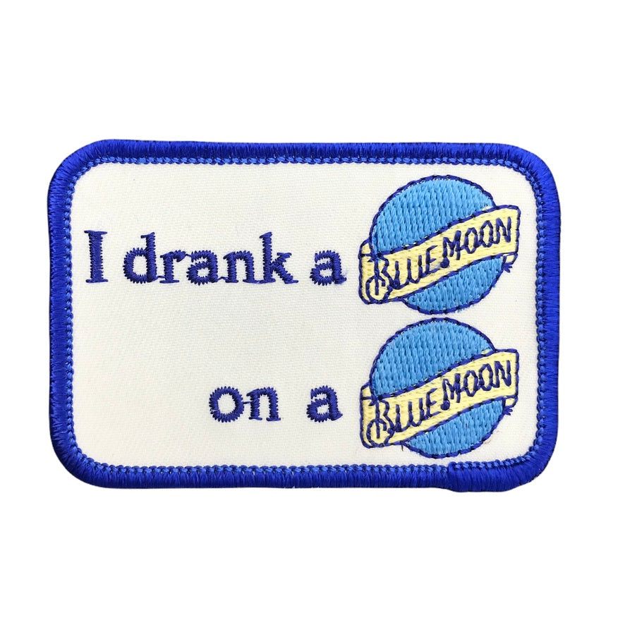 Blue Moon Vintage Patch – Eszett Haberdashery